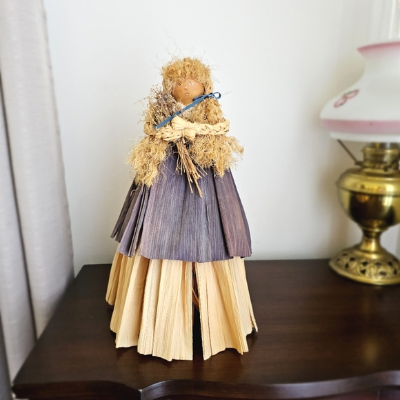 Handmade | Accents | Vintage Old Traditional Folk Handmade Corn Husk ...